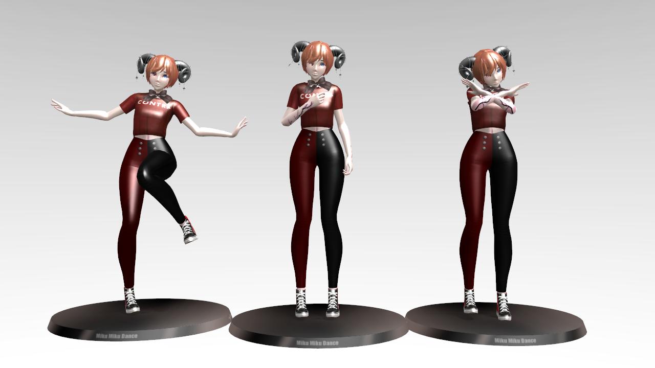 MMD Pose Pack by RiKoulT by RiKoulT on DeviantArt