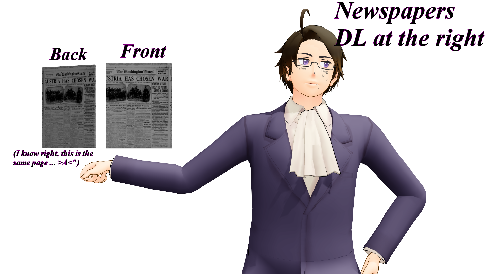 [MMD] Newspaper.x DL Available ! by FeliksDembski on DeviantArt