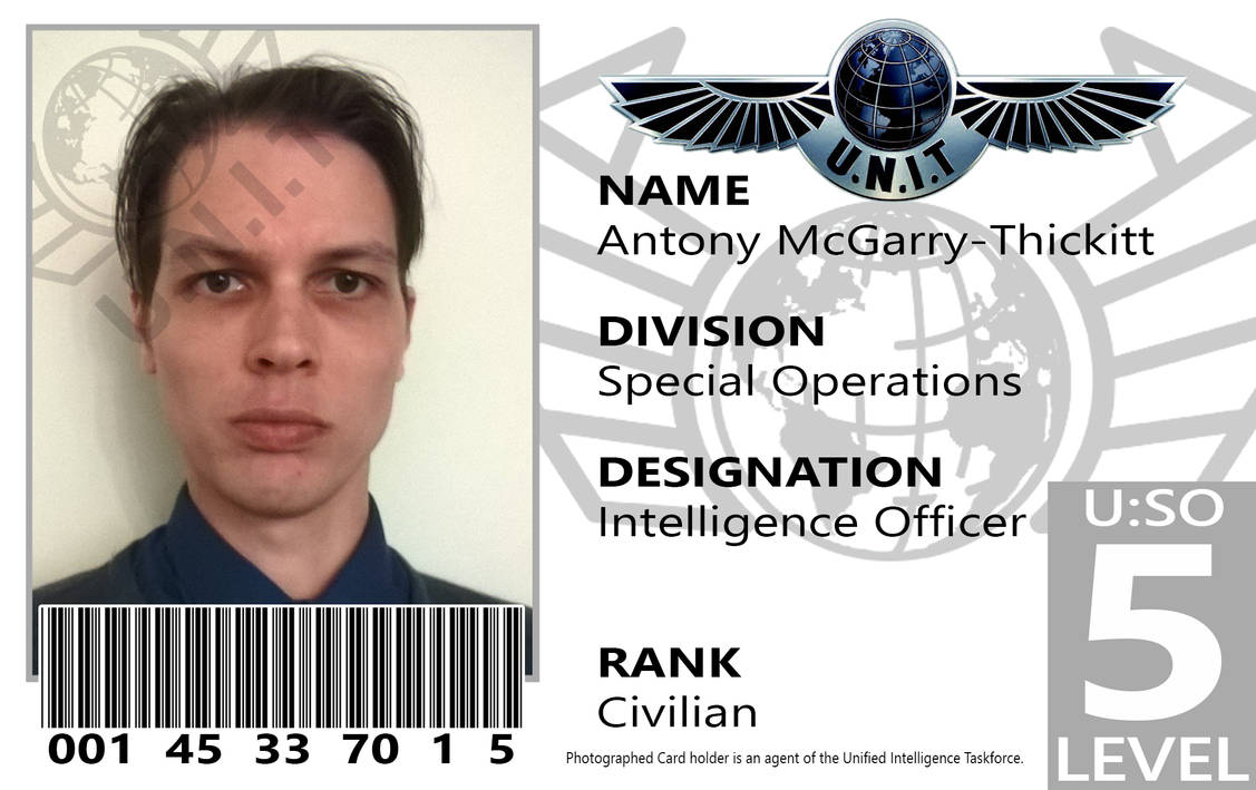 UNIT ID Card by WedgeDoc on DeviantArt