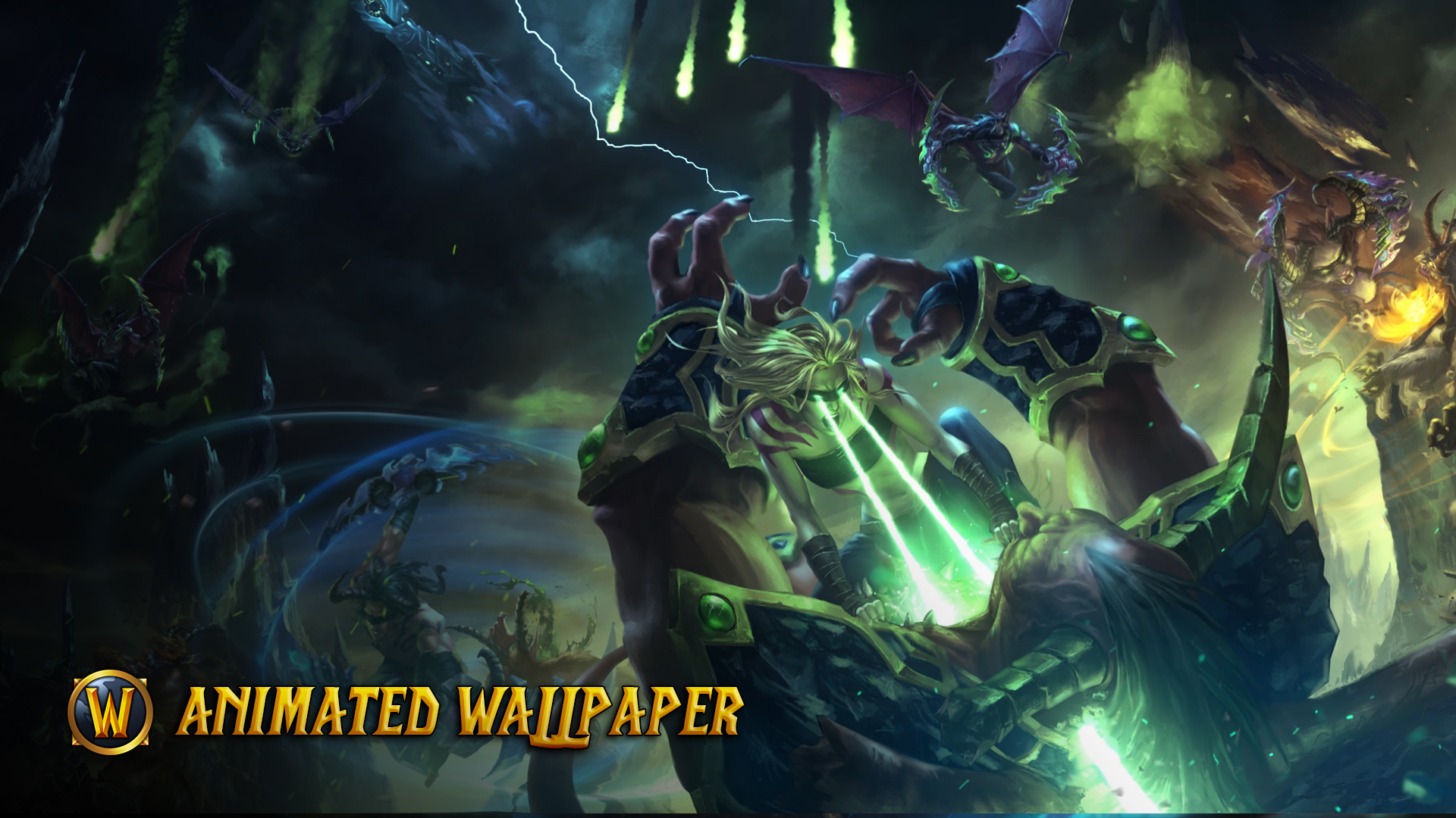 World of Warcraft - Legion Animated Wallpaper by CJXander on DeviantArt