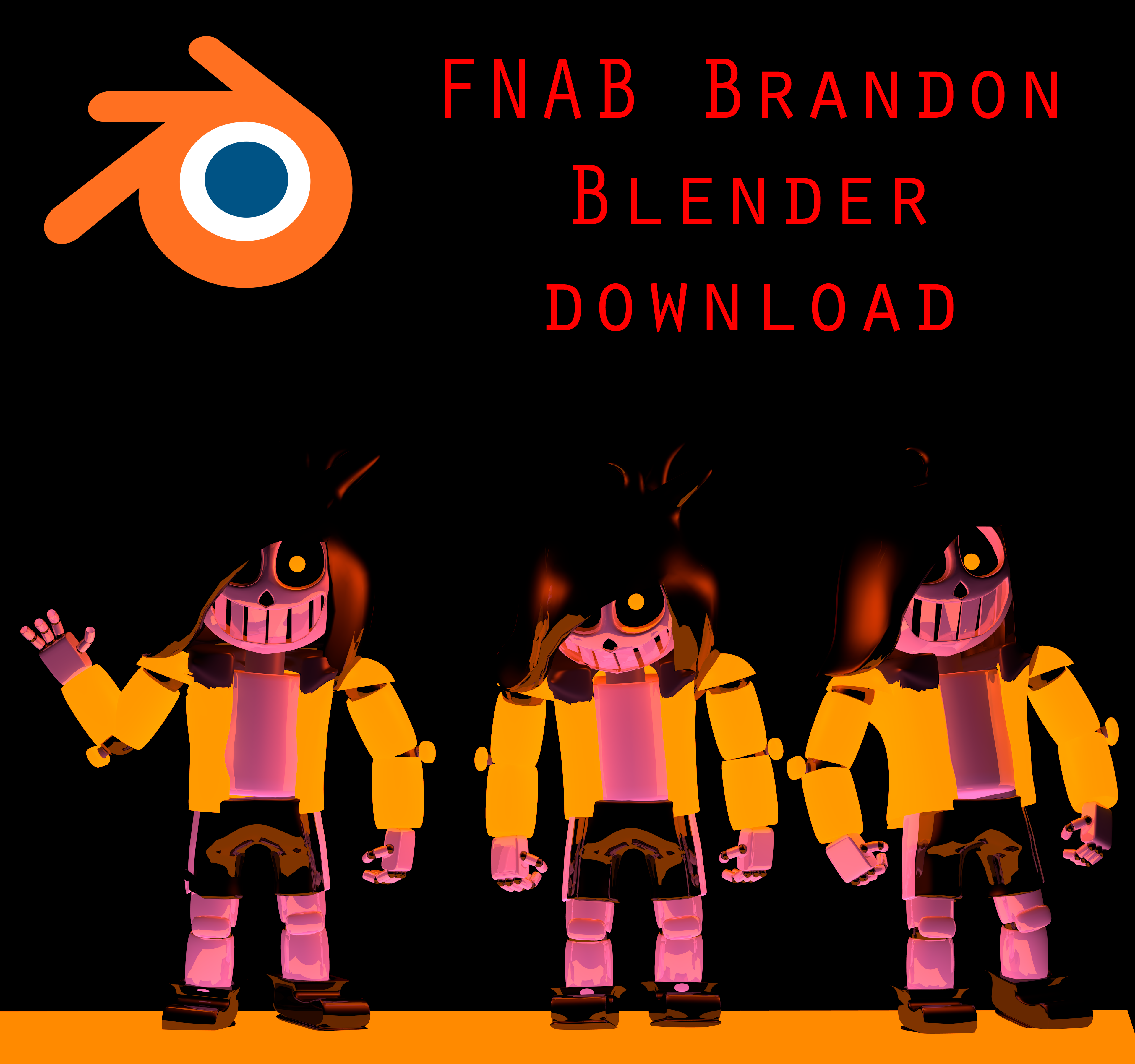 FNAB Brandon Model download! by BrandonTheAnimator on DeviantArt