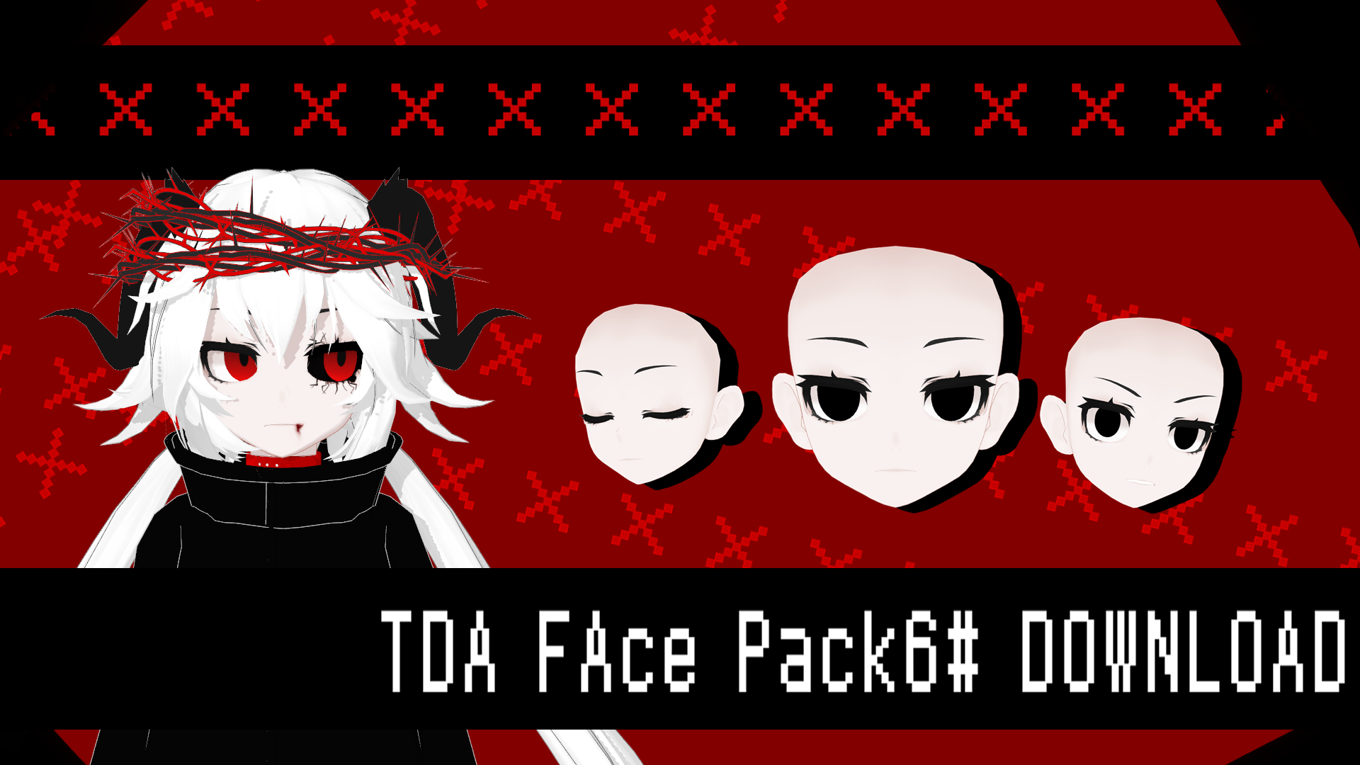 [DL]TDA Face Pack6# by xaxkkx on DeviantArt