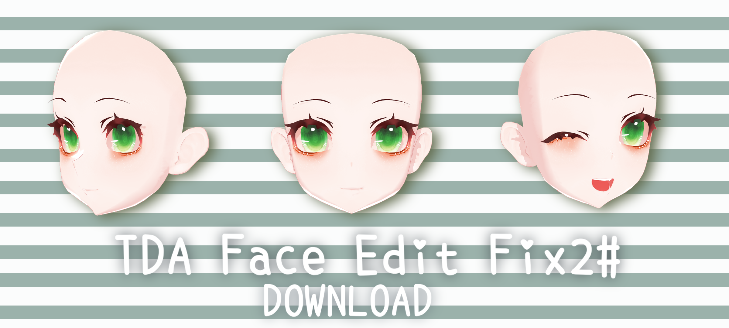 [Dl]TDA Face Edit Fix2#[Thx 1K Watchers!!!] by xaxkkx on DeviantArt