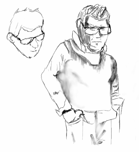 Live model sketch by ckjedi on DeviantArt