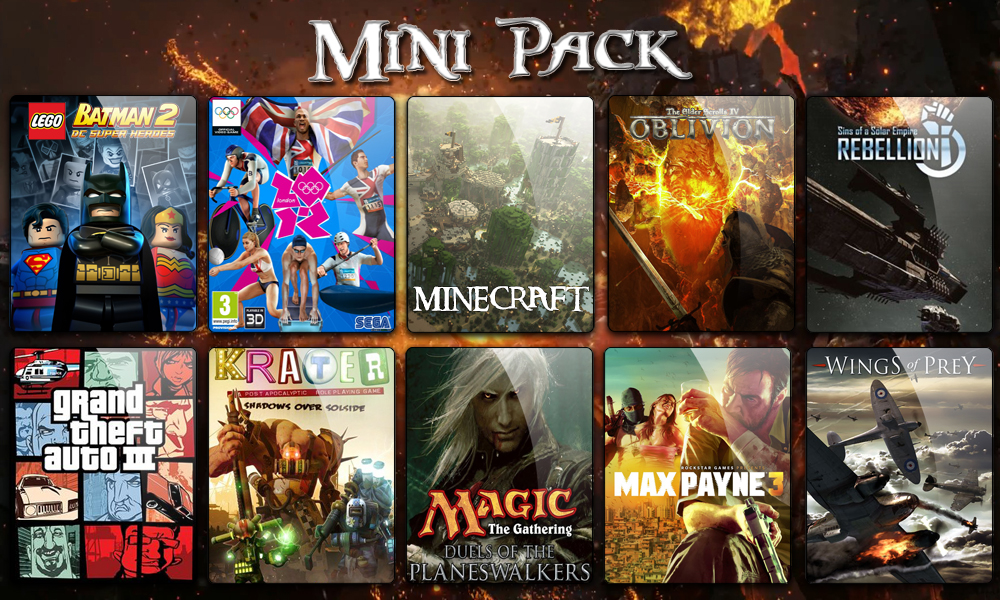 Mini Game Icon Pack by Zakafein on DeviantArt