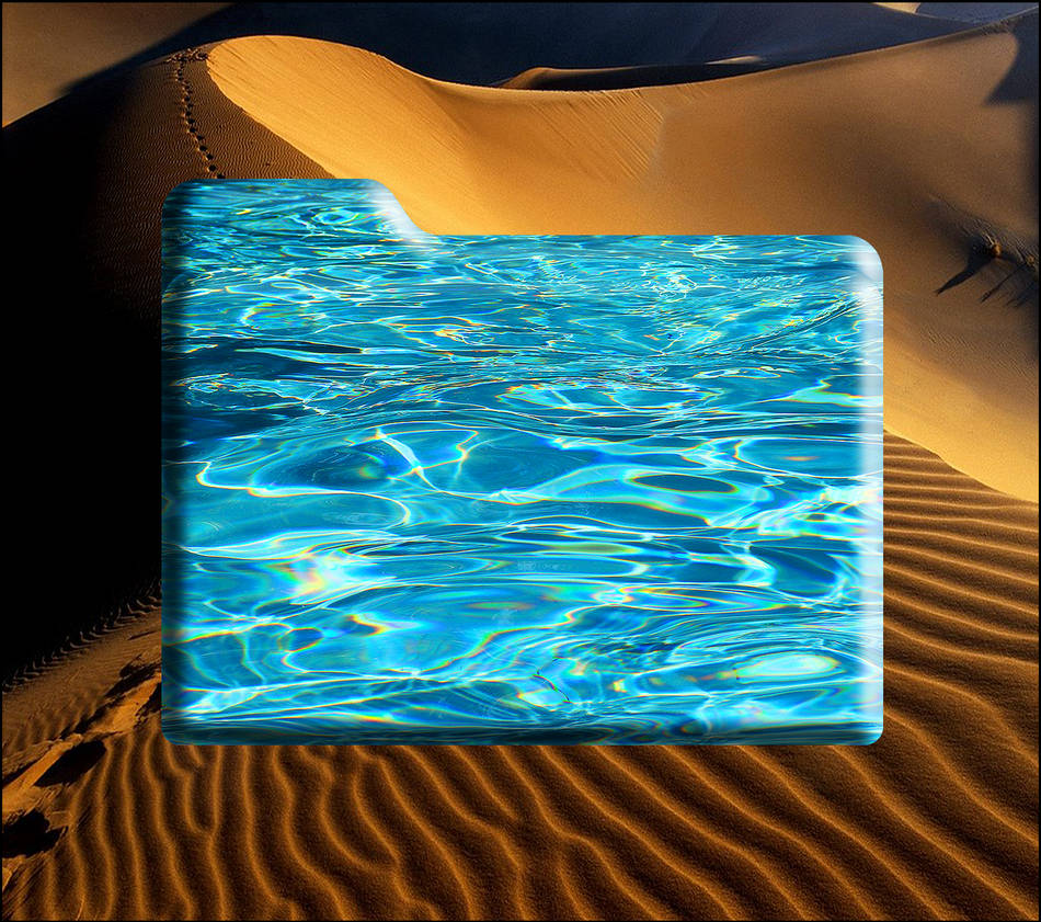 Water Folder HD Icon (Mac And Windows) by Scottydog332 on DeviantArt