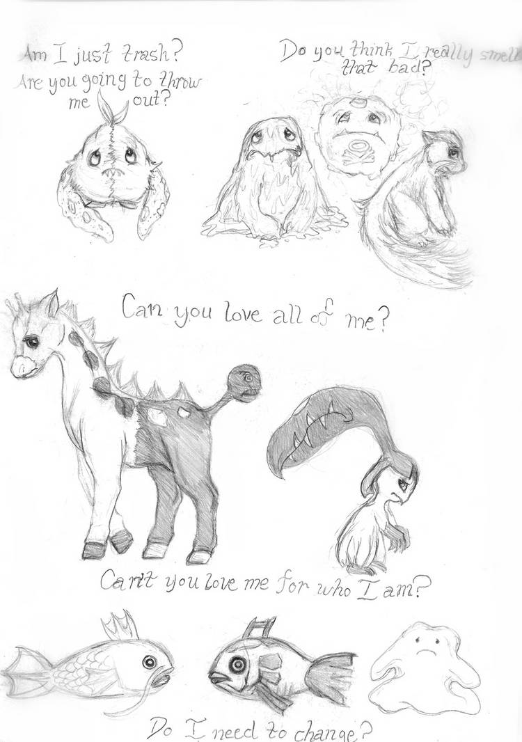 Sad Pokemon Page By Dani Claw On Deviantart