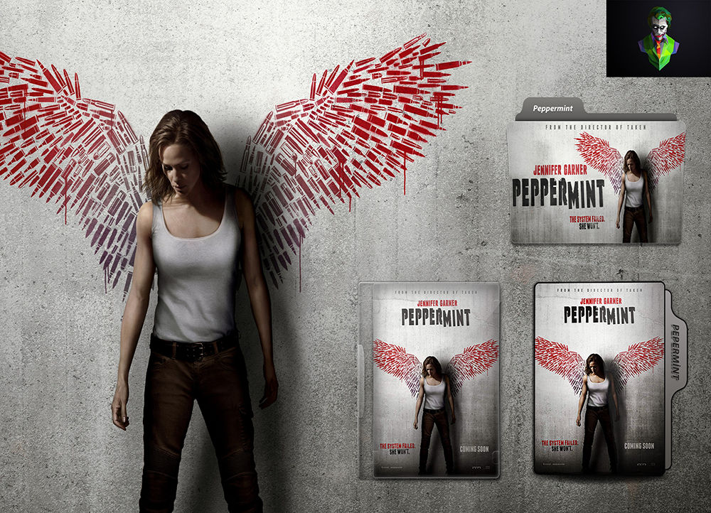 Pepermint (2018) Movie Folder Icon by cengaveer on DeviantArt