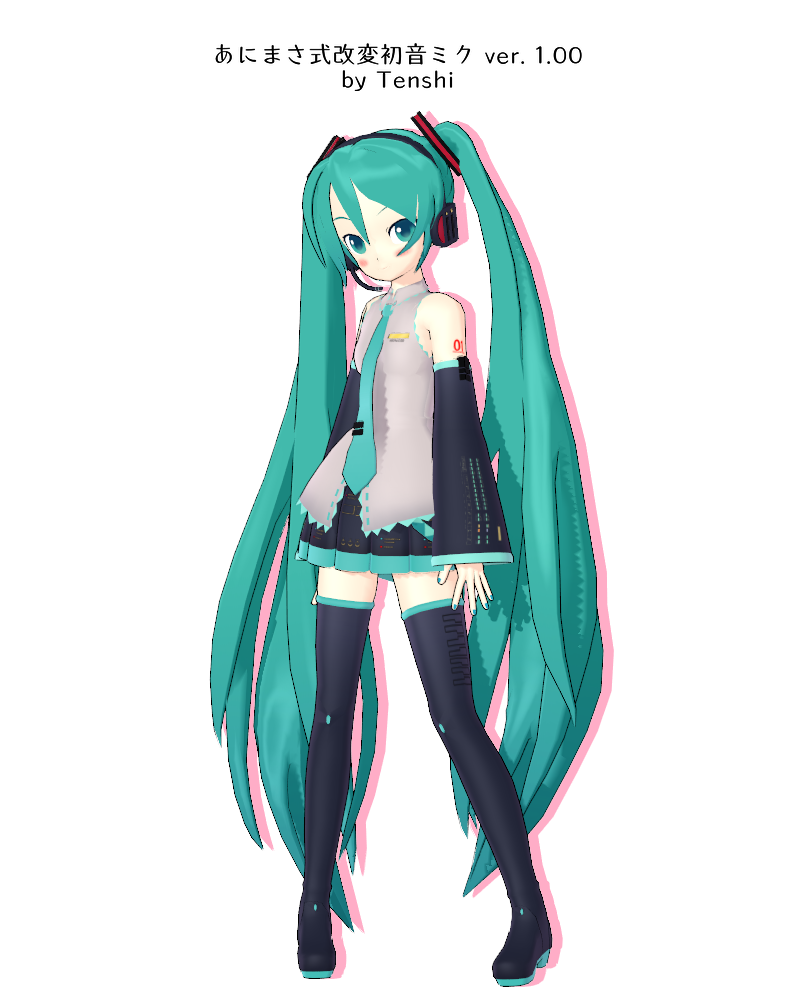DL - Animasa - models on MikuMikuGalaxy - DeviantArt