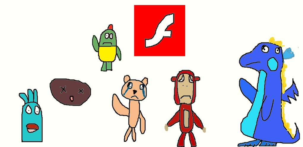 R.I.P Adobe Flash Player by GermanoMan101 on DeviantArt