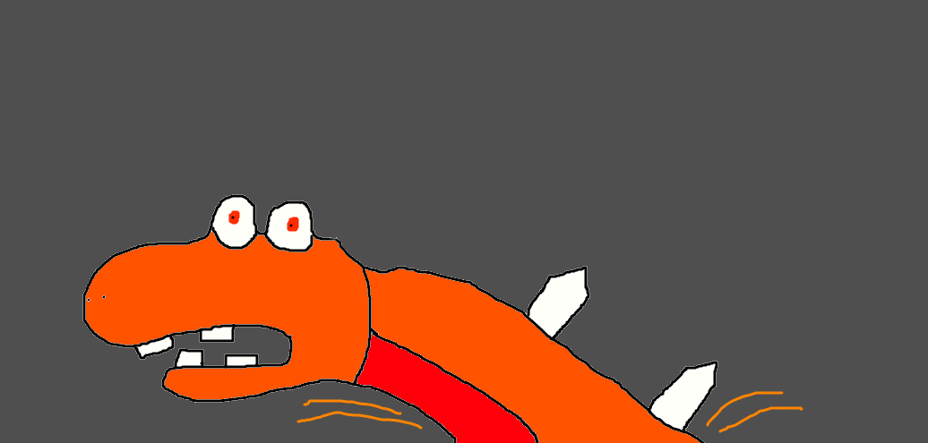 Blargg splashing out of the lava by GermanoMan101 on DeviantArt
