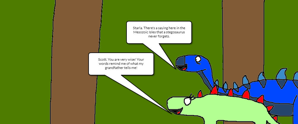 Starla and Scott have a conversation by GermanoMan101 on DeviantArt