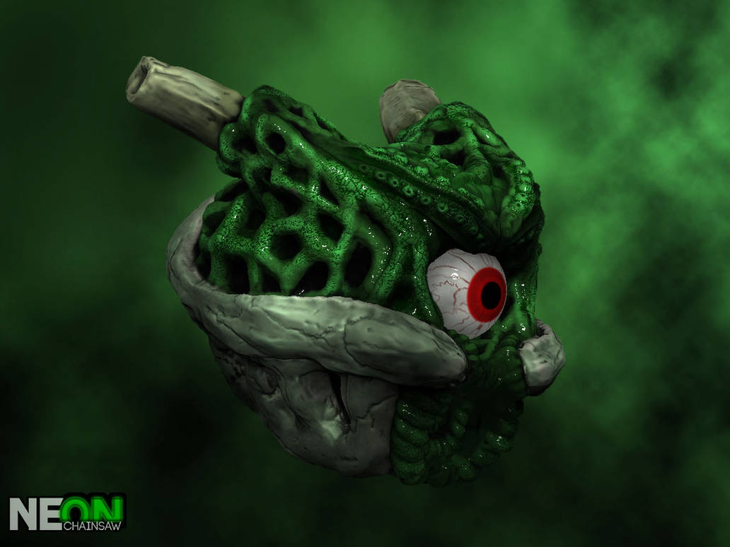 Floating Alien Head by Lord-Waffles on DeviantArt