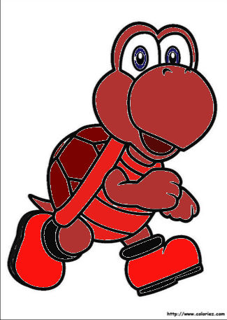 The Red Koopa Troopa by ShinobiPain101 on DeviantArt
