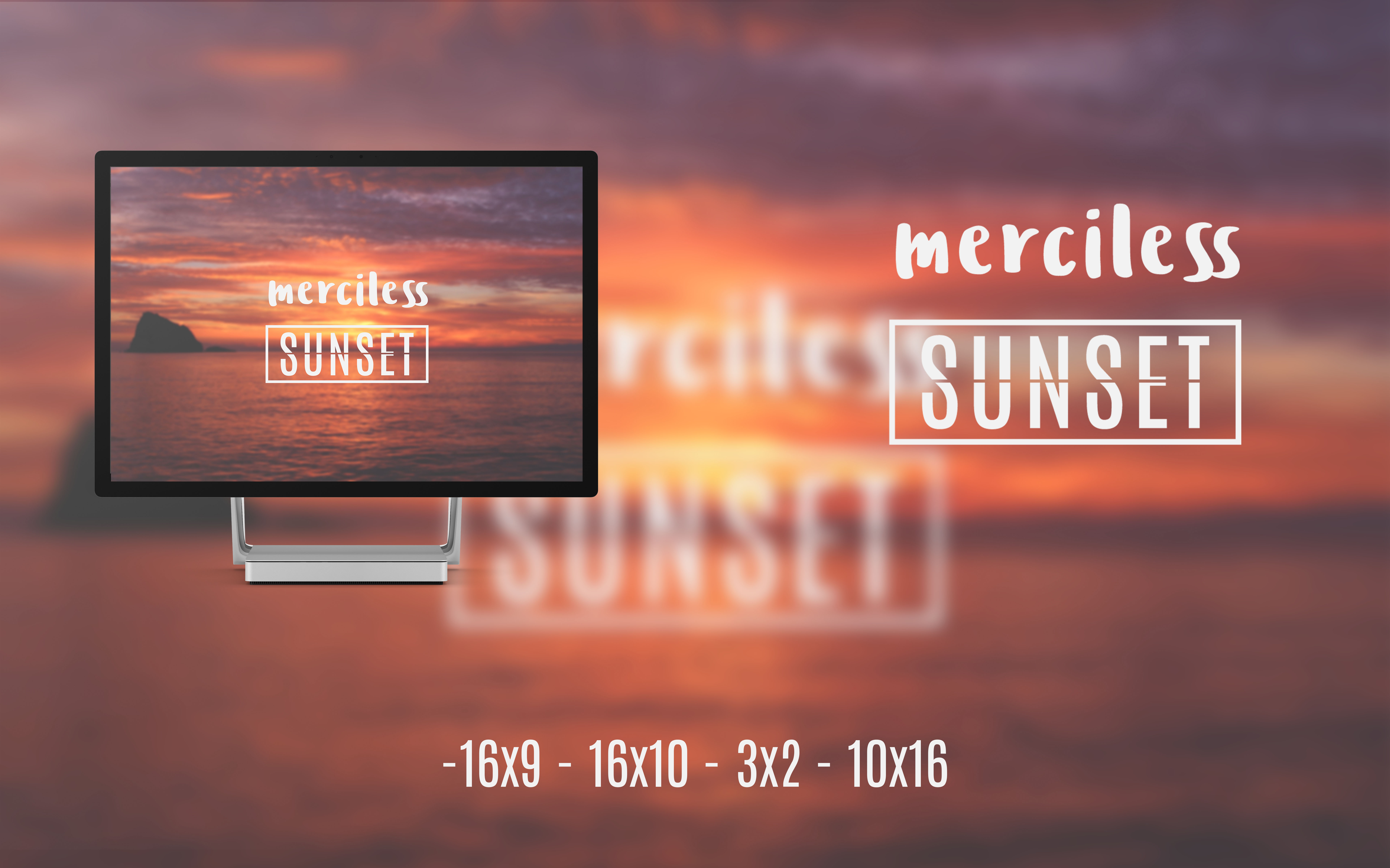 WALLPAPER - Merciless Sunset by razrxgt on DeviantArt