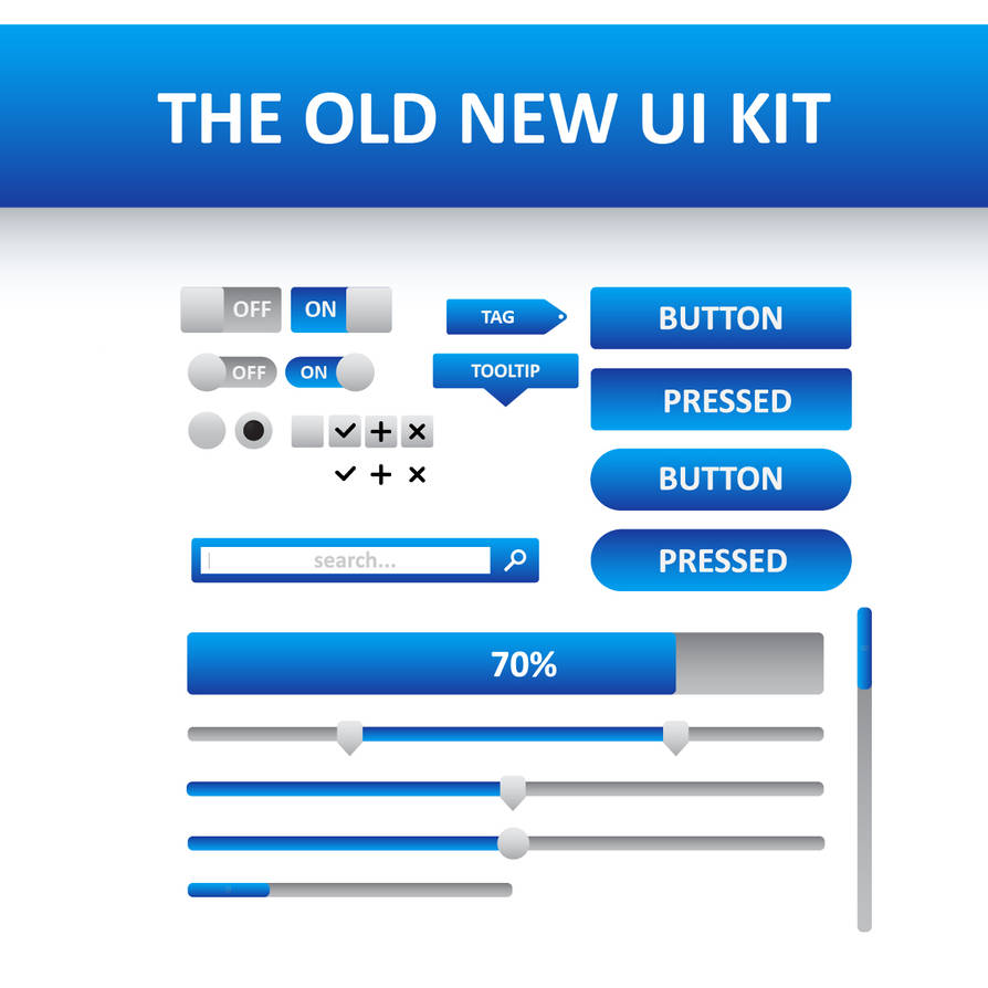 New Old UI kit by razrxgt on DeviantArt