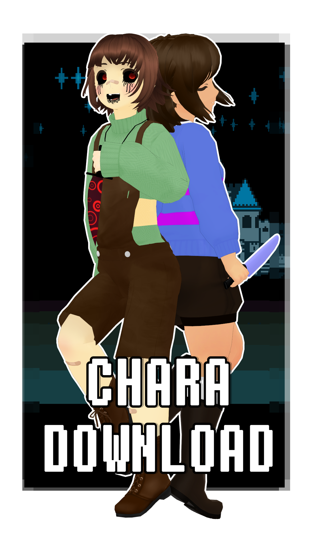 [MMD] Chara - DL by ginconomp on DeviantArt