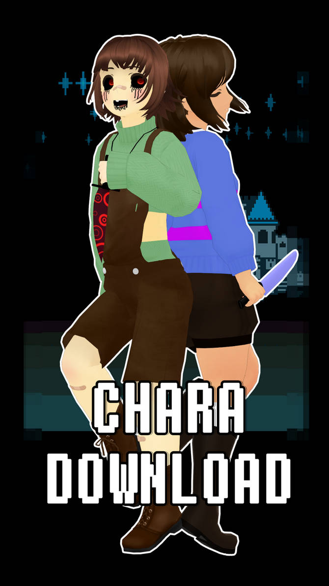 [MMD] Chara - DL by ginconomp on DeviantArt