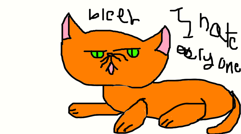 BLEEH THE CAT!!! 1^1 by fnafanROUGE on DeviantArt