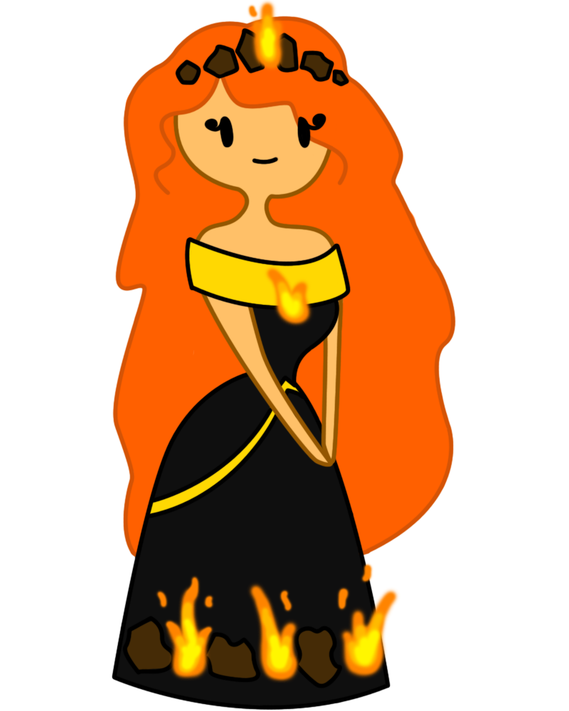 Lava Princess by Arlinefans on DeviantArt