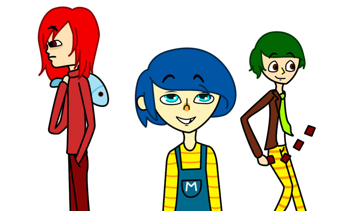 Manny, Robin and Harry by Arlinefans on DeviantArt