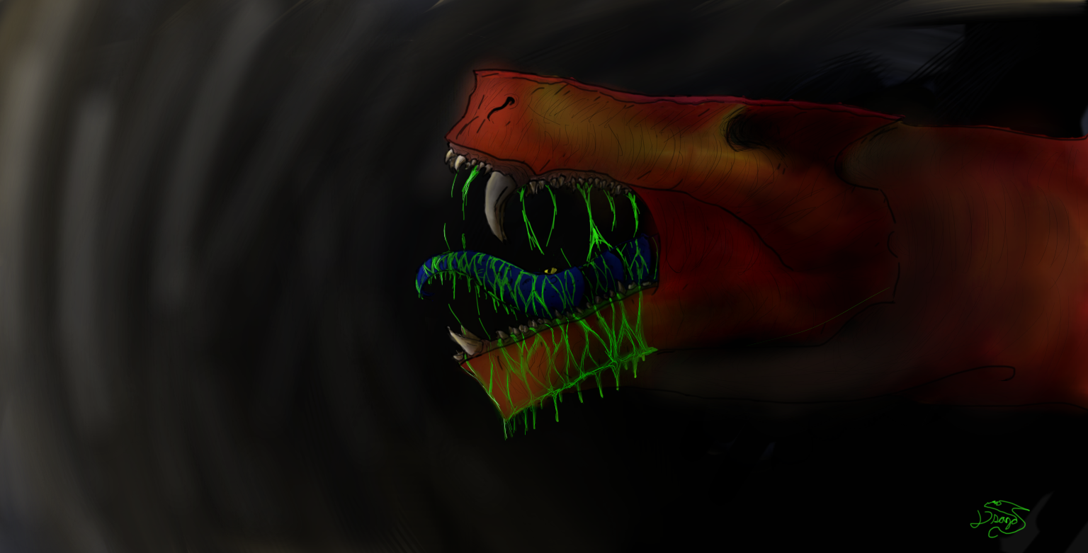 The head of the beast by DeathDragonYin on DeviantArt