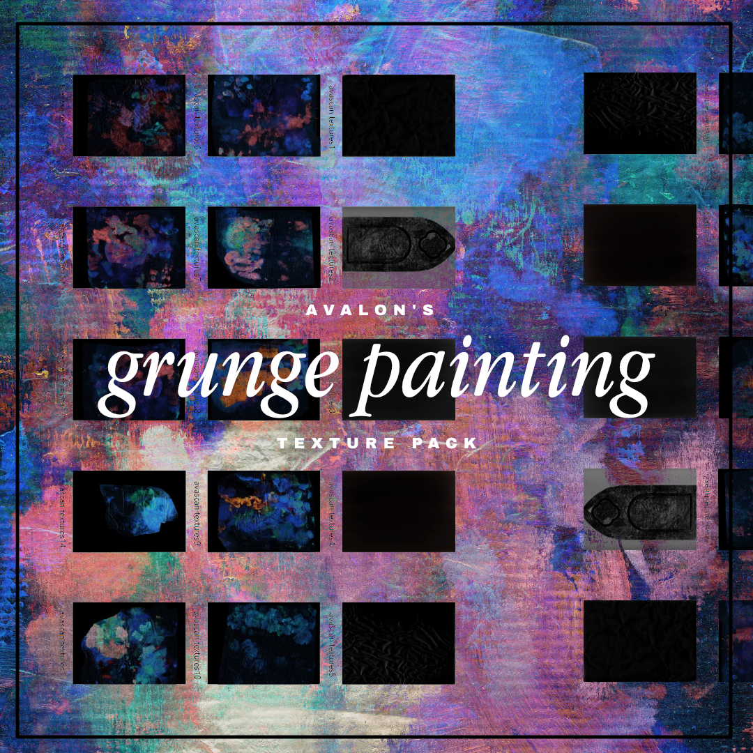 Grunge Painting Texture Pack by AvalonsArt on DeviantArt
