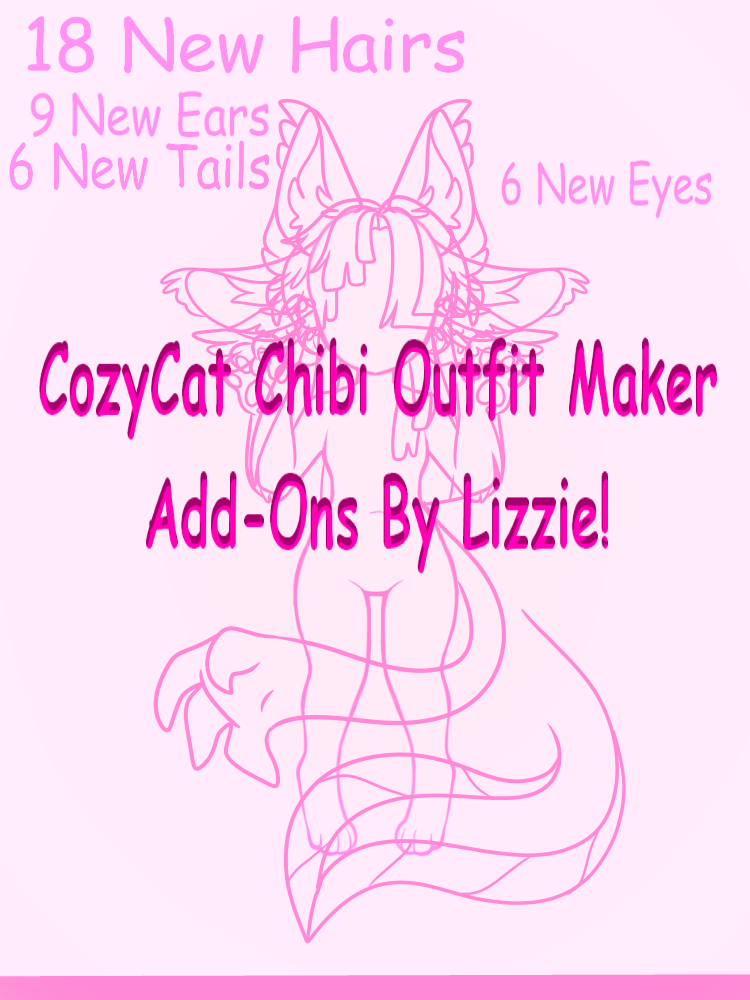 CozyCat Chibi Add-Ons by Lizzie by KittieBases on DeviantArt