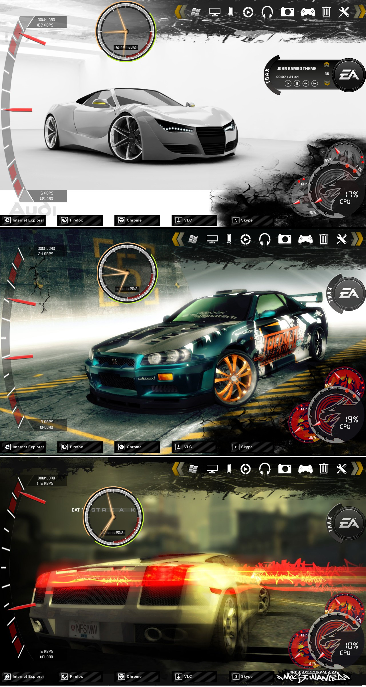 NFS for rainmeter by tibinthomas22 on DeviantArt