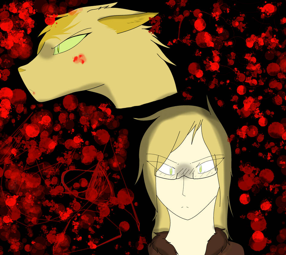 Juli and wolf by BTKokoro on DeviantArt