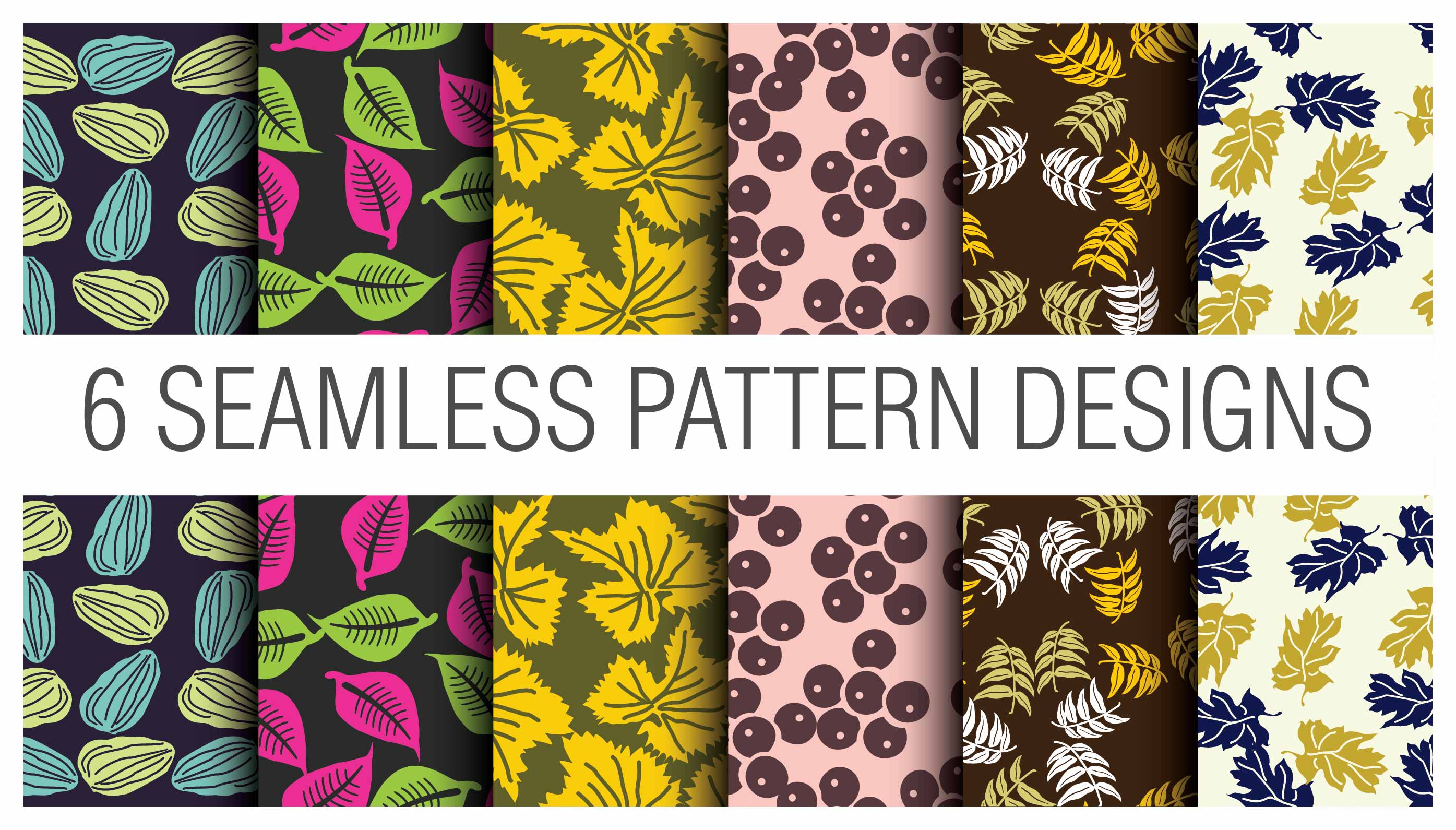 Six Pattern Set 12 by crownaart on DeviantArt