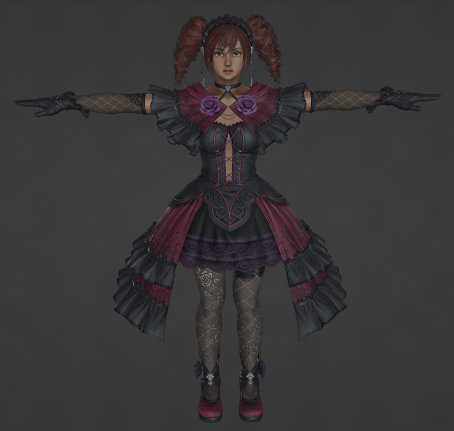 Soul Calibur 6 Amy Default XPS by 1Vote4Sake on DeviantArt