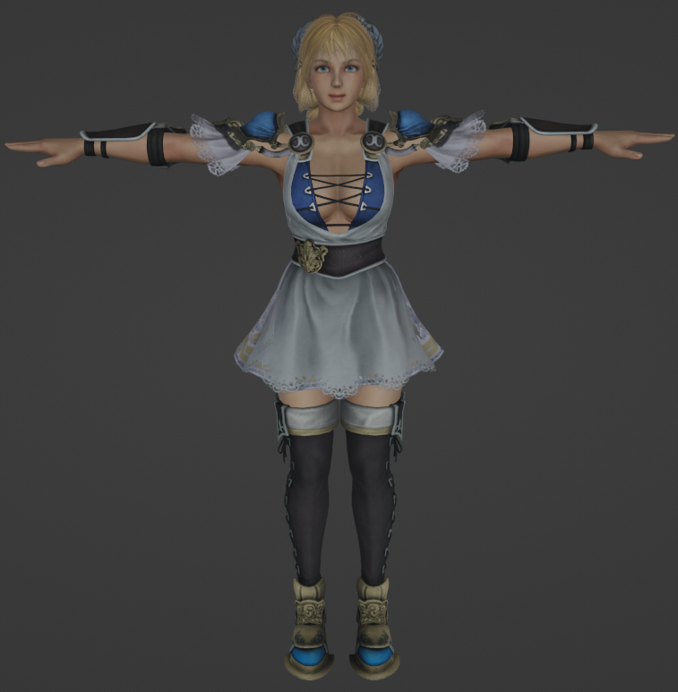 Soul Calibur 6 Sophitia XPS by 1Vote4Sake on DeviantArt