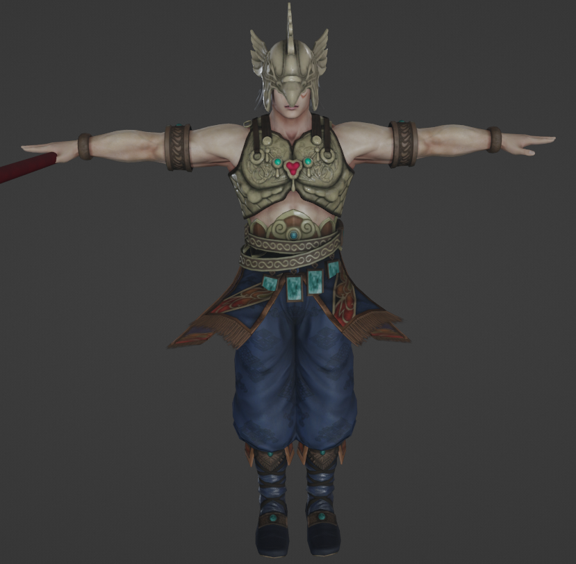 Soul Calibur 5 Kilik Default XPS by 1Vote4Sake on DeviantArt