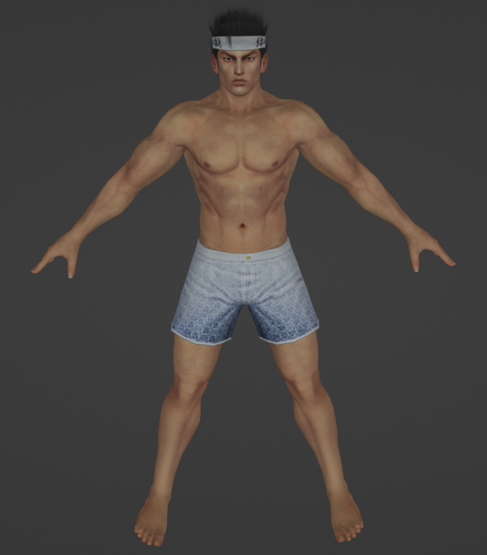 Dead or Alive 5 Zack Island Akira XPS by 1Vote4Sake on DeviantArt