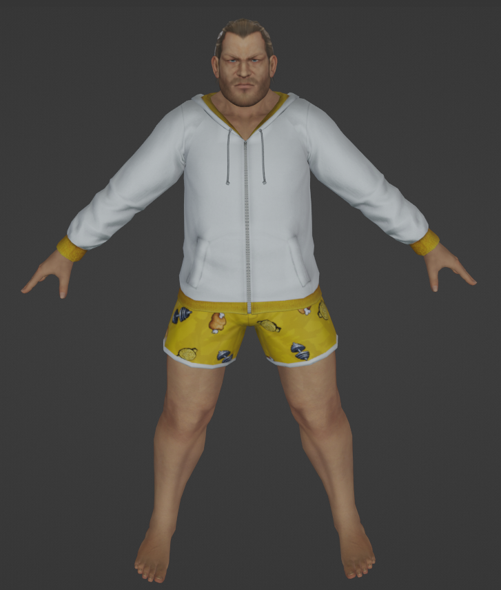 Dead or Alive 5 Zack Island Bass XPS by 1Vote4Sake on DeviantArt