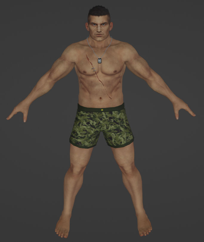 Dead or Alive 5 Zack Island Bayman XPS by 1Vote4Sake on DeviantArt