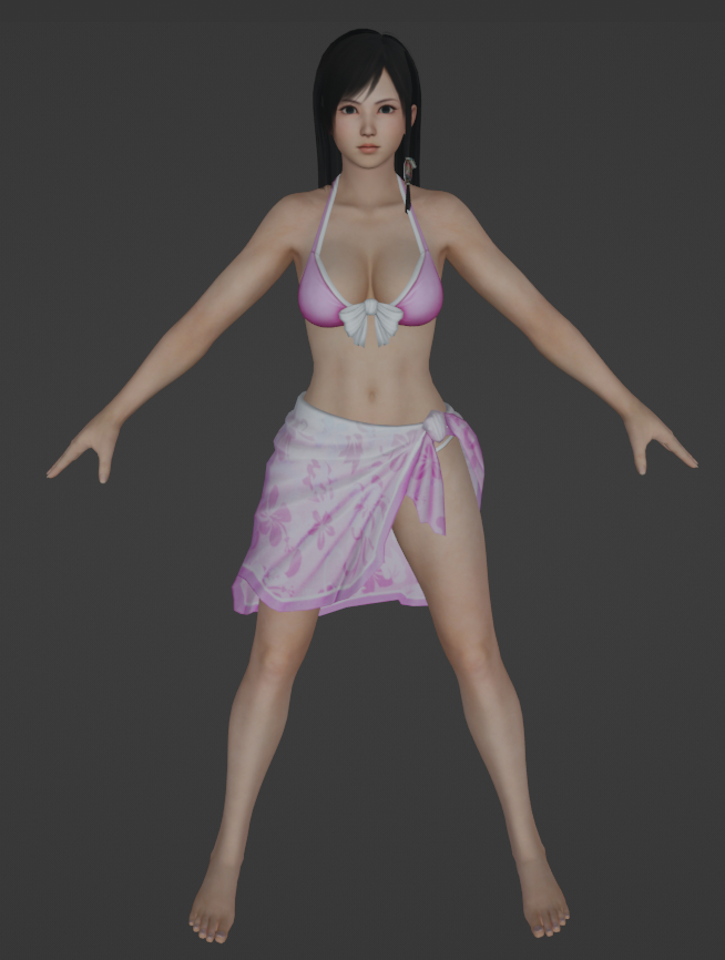 Dead or Alive 5 Zack Island Kokoro XPS by 1Vote4Sake on DeviantArt