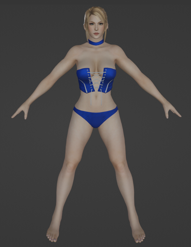 Dead or Alive 5 Zack Island Sarah XPS by 1Vote4Sake on DeviantArt