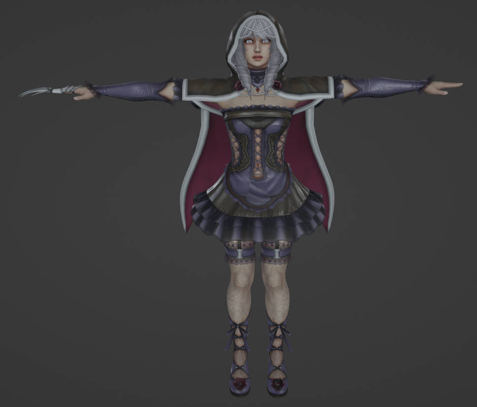 Soul Calibur 5 Viola Default XPS by 1Vote4Sake on DeviantArt