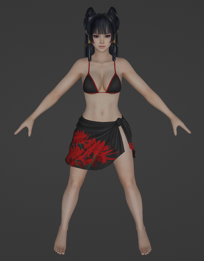 Dead or Alive 5 Zack Island Nyotengu XPS by 1Vote4Sake on DeviantArt
