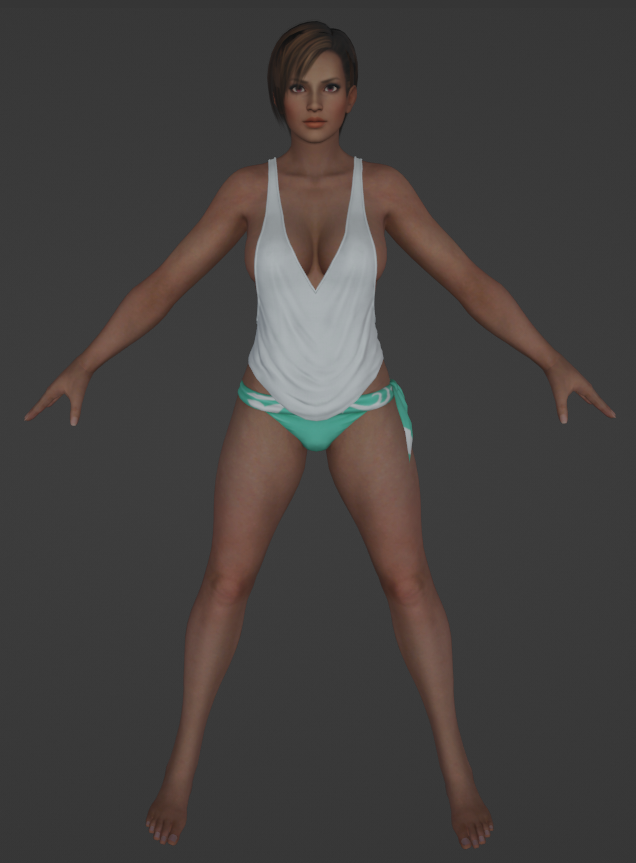 DOA5 Zack Island Lisa XPS by 1Vote4Sake on DeviantArt