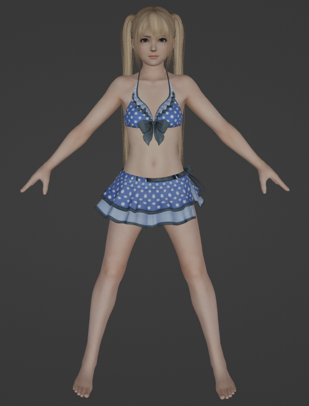 DOA5 Zack Island Marie XPS by 1Vote4Sake on DeviantArt