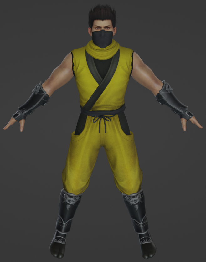 DOA5 Jann Lee Ninja XPS by 1Vote4Sake on DeviantArt
