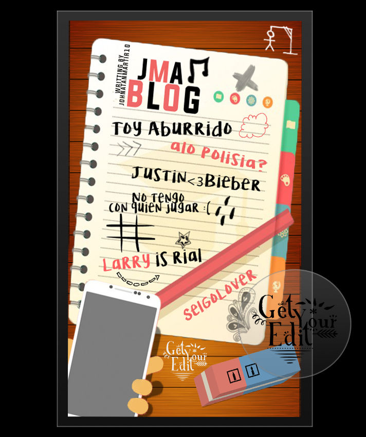 Premade// JMA Blog by GetYourEdit on DeviantArt