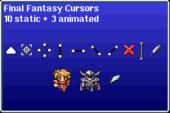 Final Fantasy - Cursors by UltimeciaFFB on DeviantArt