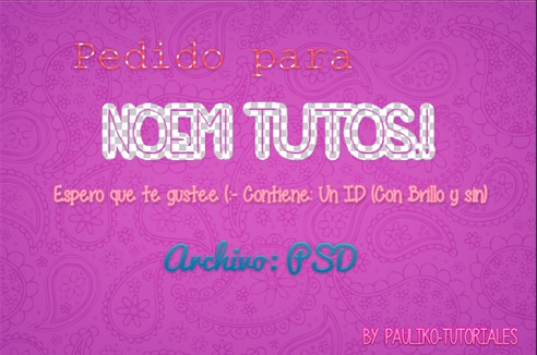 PedidodeNoemiTutos by PaulikO-Tutoriales on DeviantArt