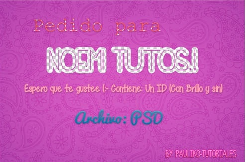 PedidodeNoemiTutos by PaulikO-Tutoriales on DeviantArt
