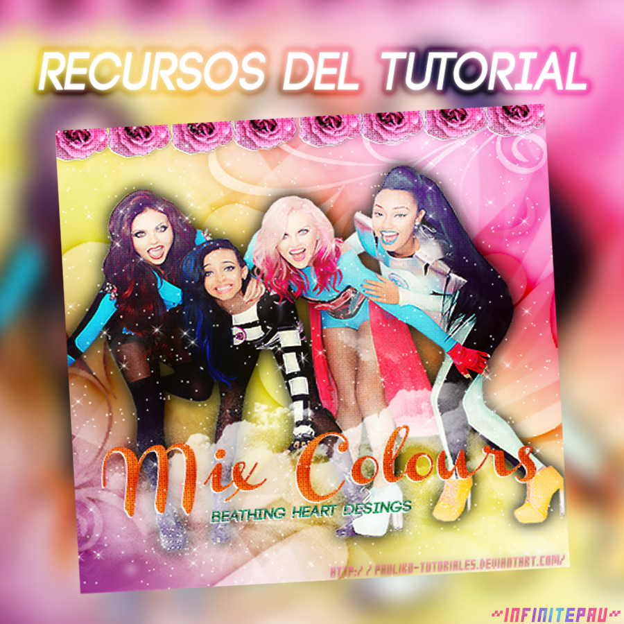 Recursos del Tutorial. Mix Colours by PaulikO-Tutoriales on DeviantArt