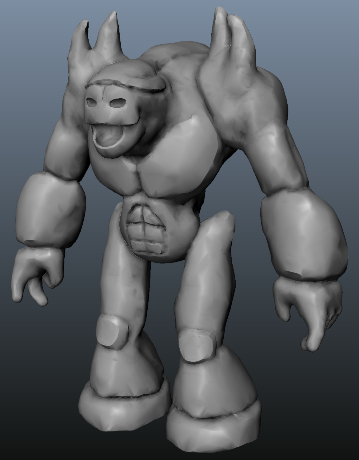 Rock Monster Sculpt (Unfinished) (Free Download) by EEEnt-OFFICIAL on ...